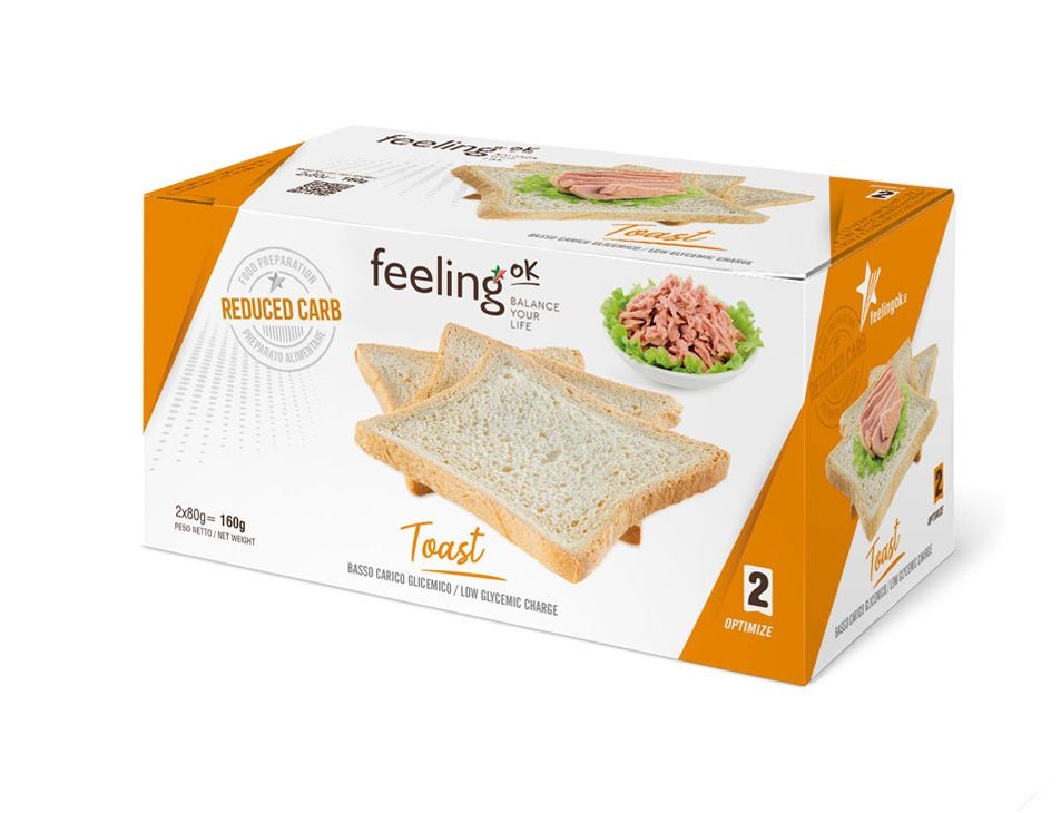 Foodamia | Toast 2x80gr Feeling Ok Optimize 2