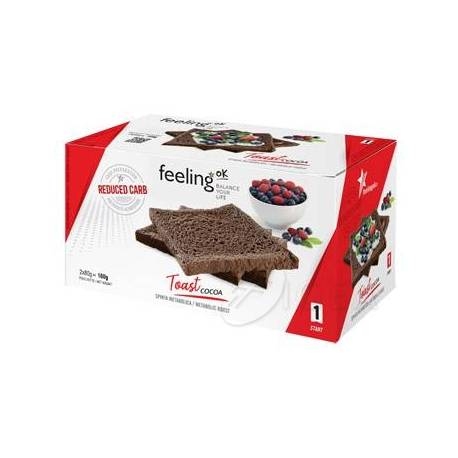 Foodamia | Toast 2x80gr Feeling Ok Start 1 - KETO