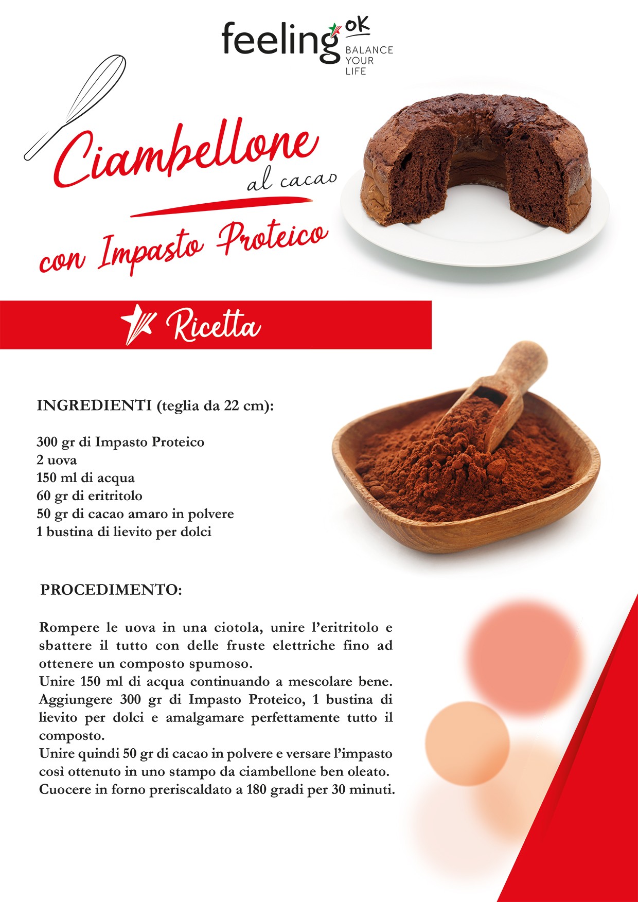 Foodamia | Impasto proteico 2x300gr Feeling Ok Start 1
